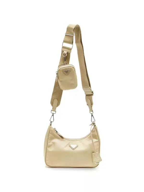 Prada 2005 Logo-plaque Shoulder Bag