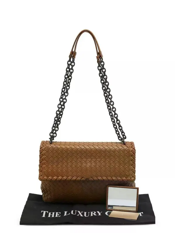 Bottega Veneta Medium Olimpia Intrecciato Shoulder Bag