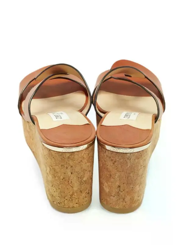 JIMMY CHOO Atia Wedge Sandals