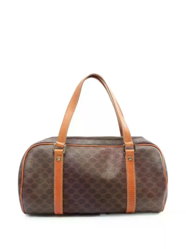 Celine 2000s Macadam-canvas Zip-fastening Tote Bag
