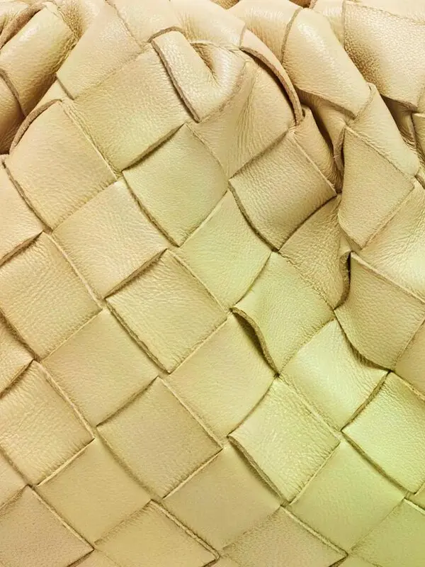 Bottega Veneta Mini Pouch Intrecciato Clutch Bag - Neutrals