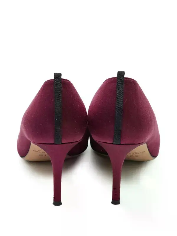 Sjp By Sarah Jessica Parker Crystal-embellished Satin Pointed-toe Pumps