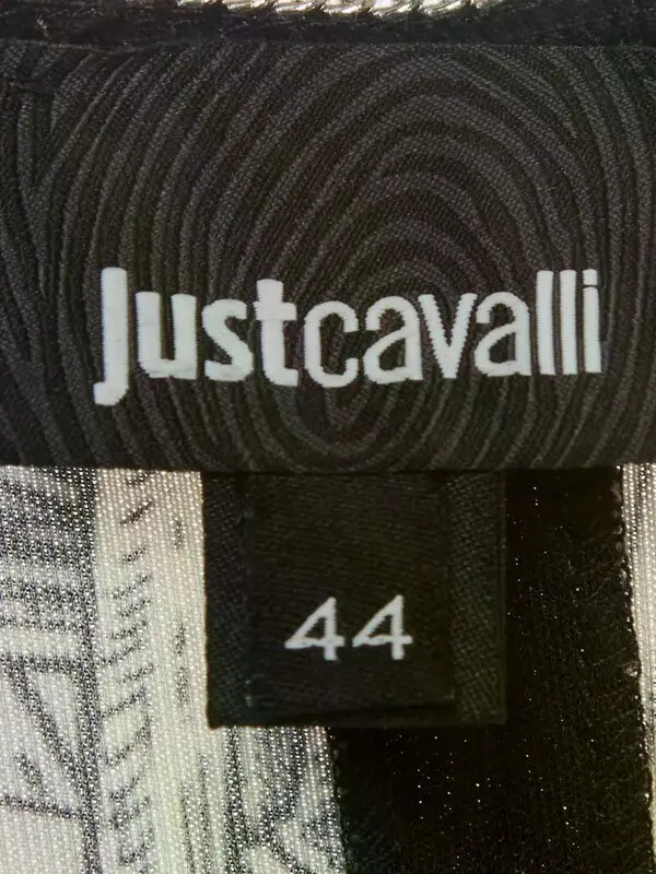 Just Cavalli Printed V-neck Maxi Dress