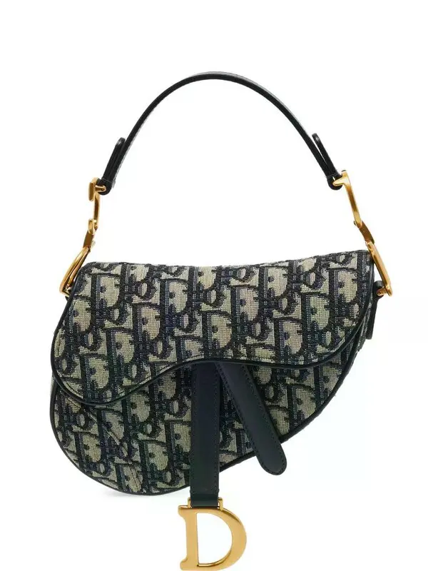Dior Mini 2020 Saddle Oblique Shoulder Bag