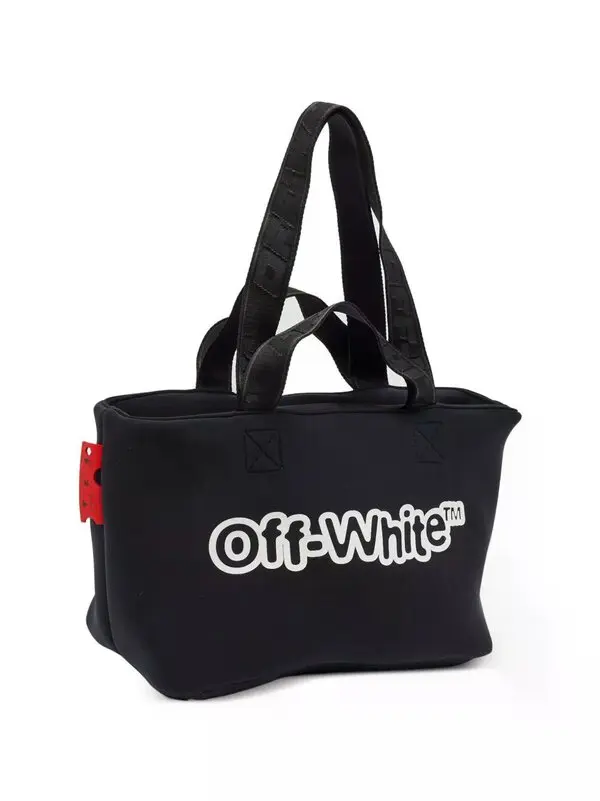 Off-White Commercial Logo Tote Bag
