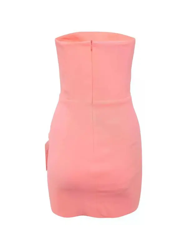 Alex Perry Strapless Crepe Mini Dress