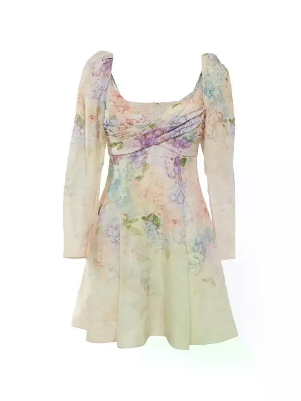 Zimmermann Dawning Floral-print Mini Dress