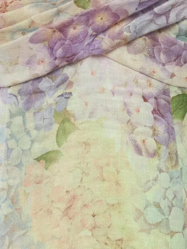 Zimmermann Dawning Floral-print Mini Dress