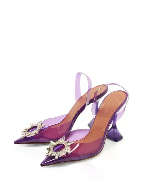 Amina Muaddi Begum Slingback Pumps