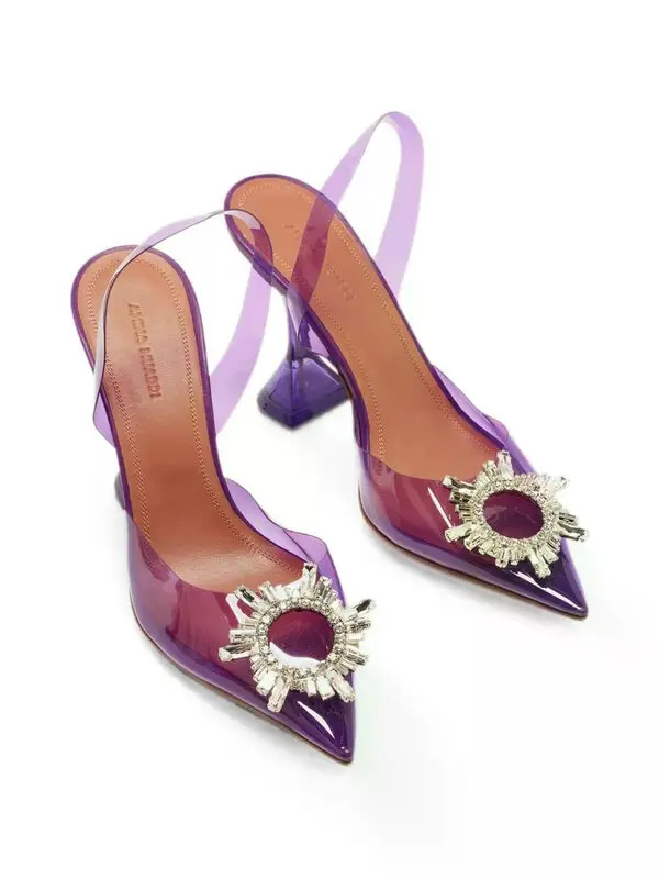 Amina Muaddi Begum Slingback Pumps