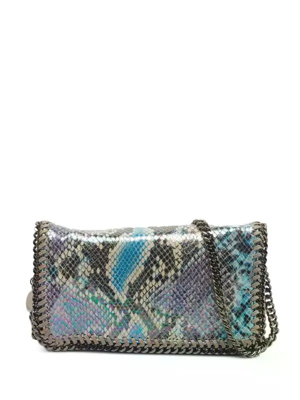 Stella McCartney Falabella Python-effect Crossbody Bag
