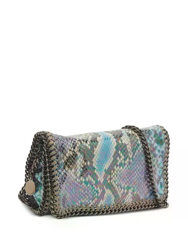 Stella McCartney Falabella Python-effect Crossbody Bag