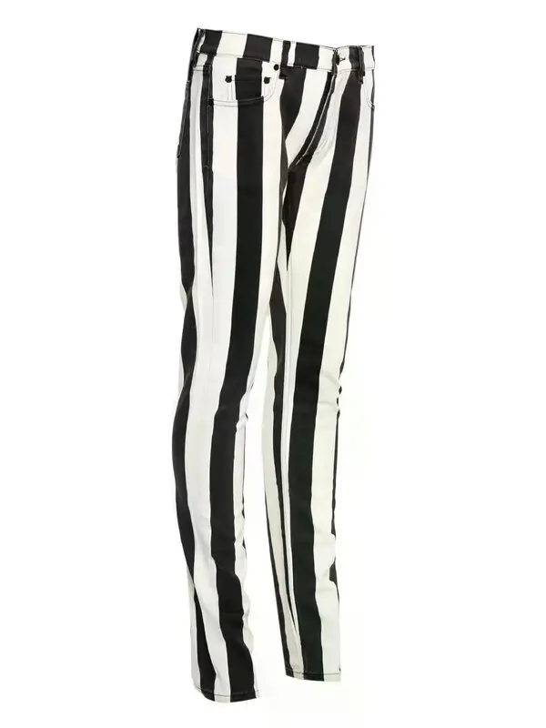 Off-White 2024 Striped Denim Trousers