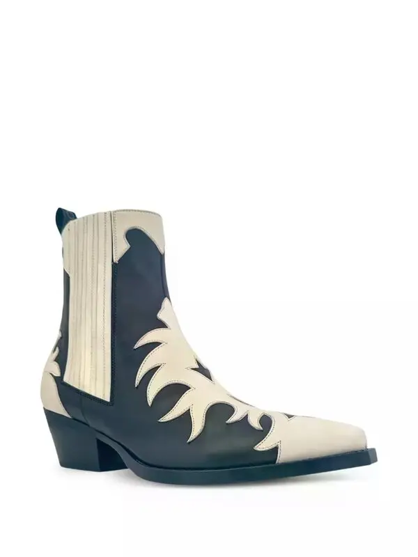 Sartore Two-tone Western Boots