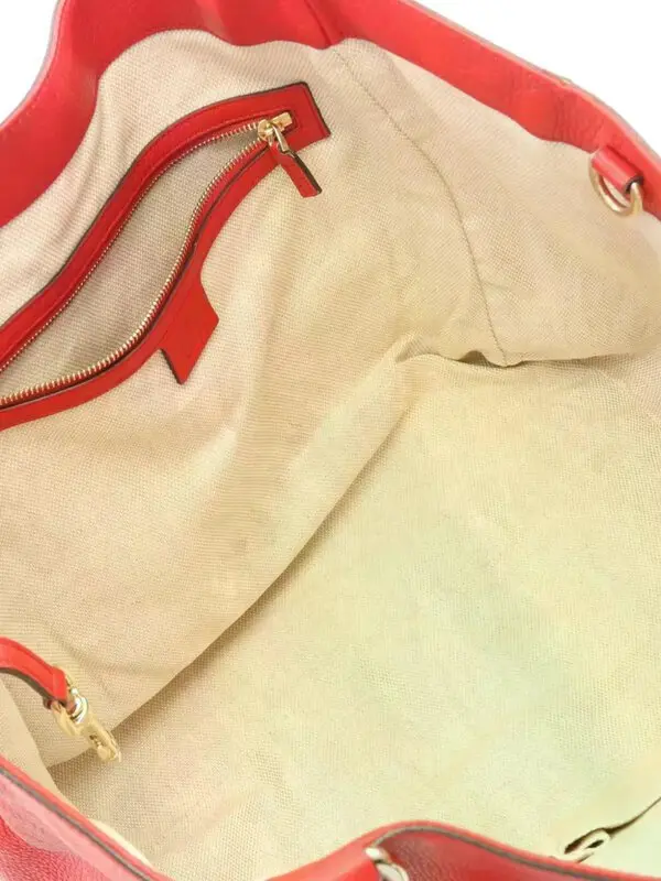 Gucci Soho Cellarius Interlocking G Tote Bag - Red