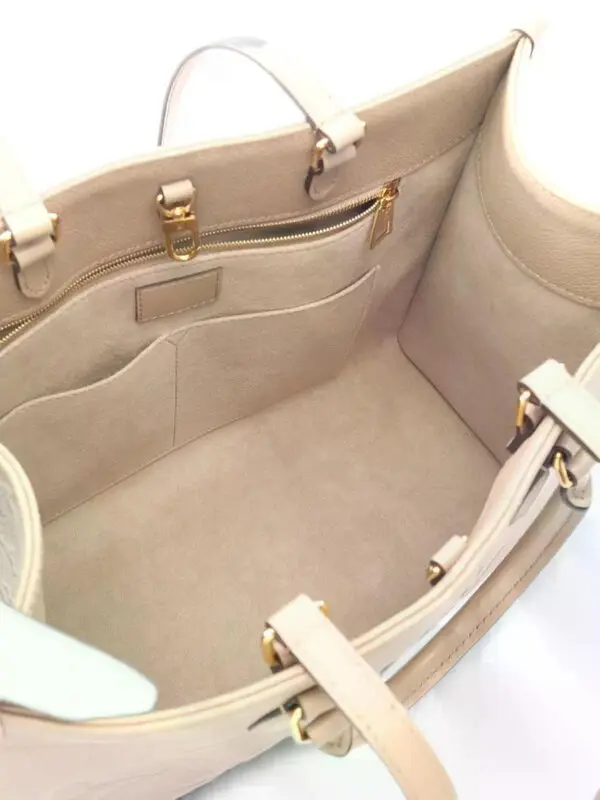 LOUIS VUITTON 2021s Mm Onthego Monogram Empreinte Tote Bag