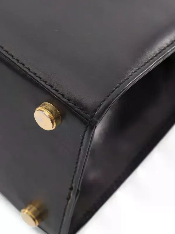 FERRAGAMO 2000s Vara-ribbon Leather Tote Bag