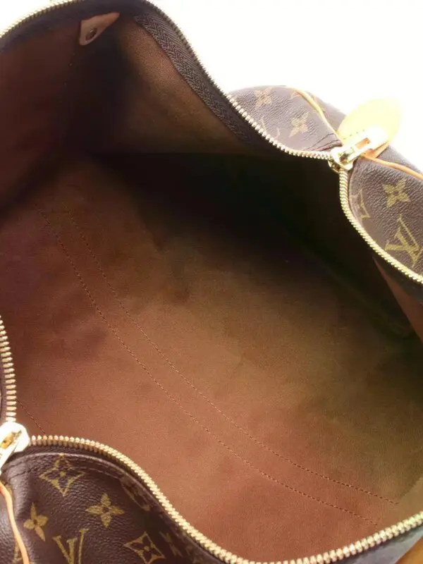 LOUIS VUITTON Monogram Keepall 45 Luggage Bag - Brown