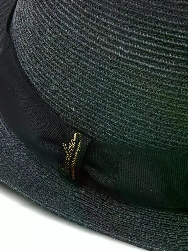 BONJA Straw Grosgrain Hat