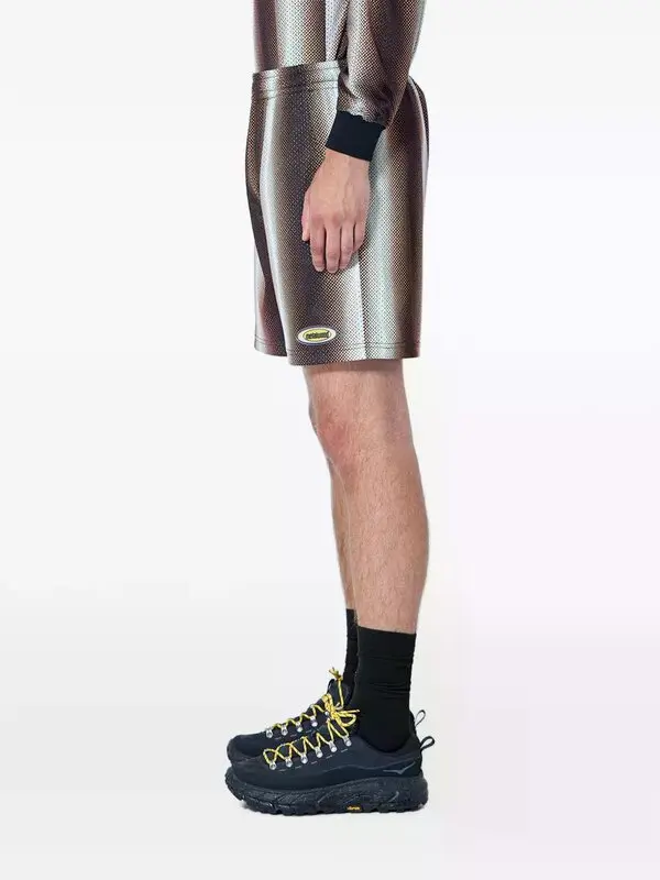 METALWOOD STUDIO Mesh-like Elasticated Waistband Shorts