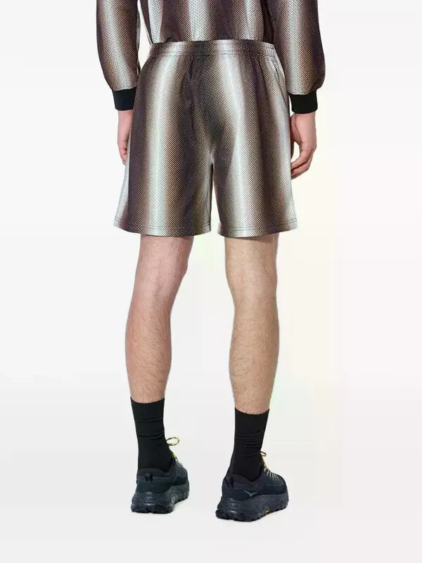 METALWOOD STUDIO Mesh-like Elasticated Waistband Shorts
