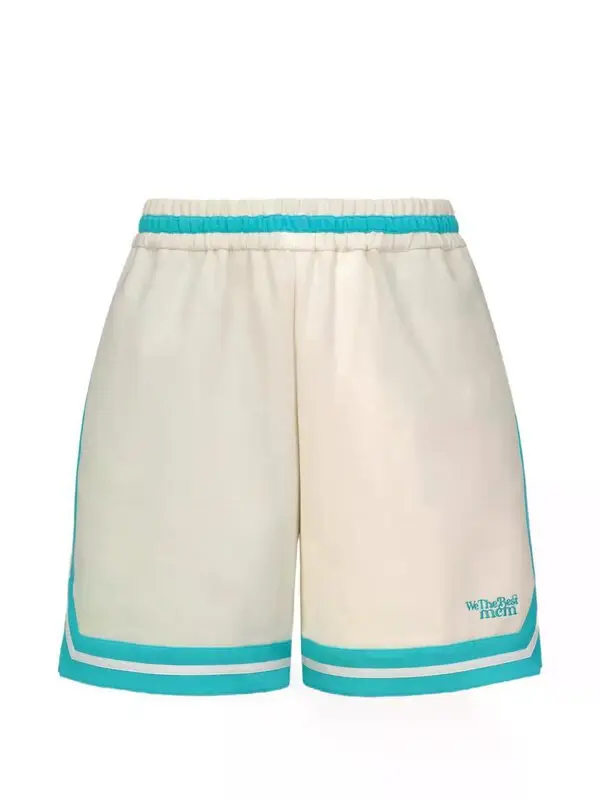 Mcm Ponte Shorts With Logo Detail