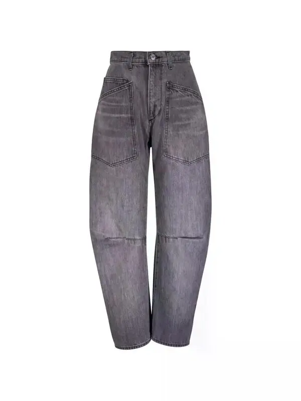 NILI LOTAN Shon Bow-leg Jeans