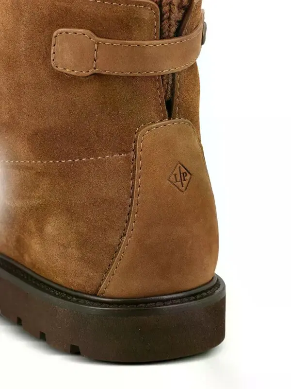 Loro Piana Verbier Walk Suede Ankle Boots
