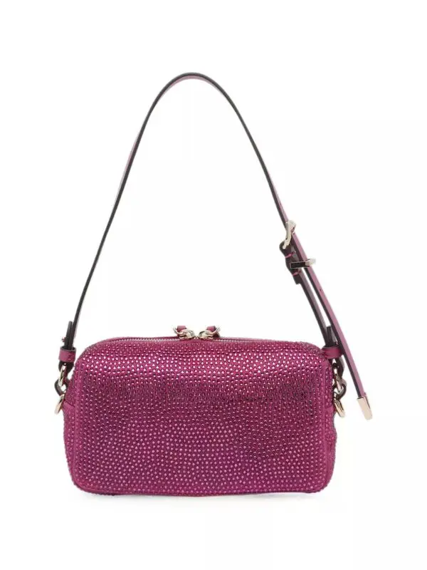 Pinko Mini Full Strass Boston Shoulder Bag