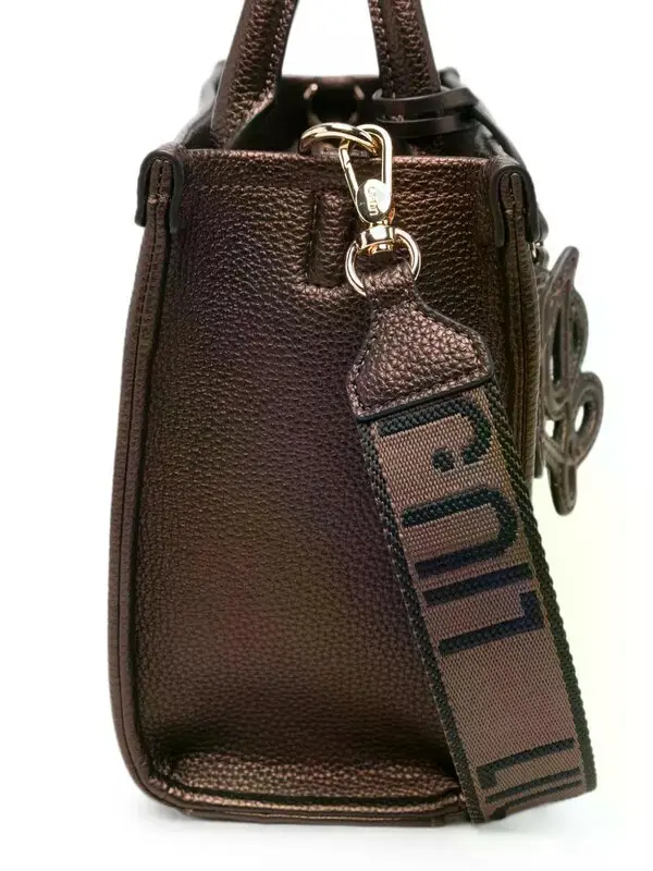 Liu Jo Logo-plaque Pebbled Tote Bag