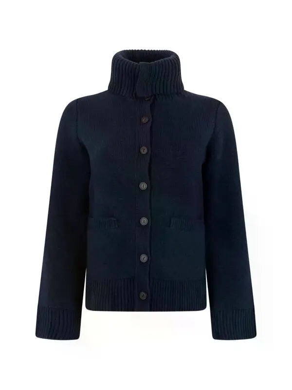 Vince Ribbed-trim Button-up Cardigan