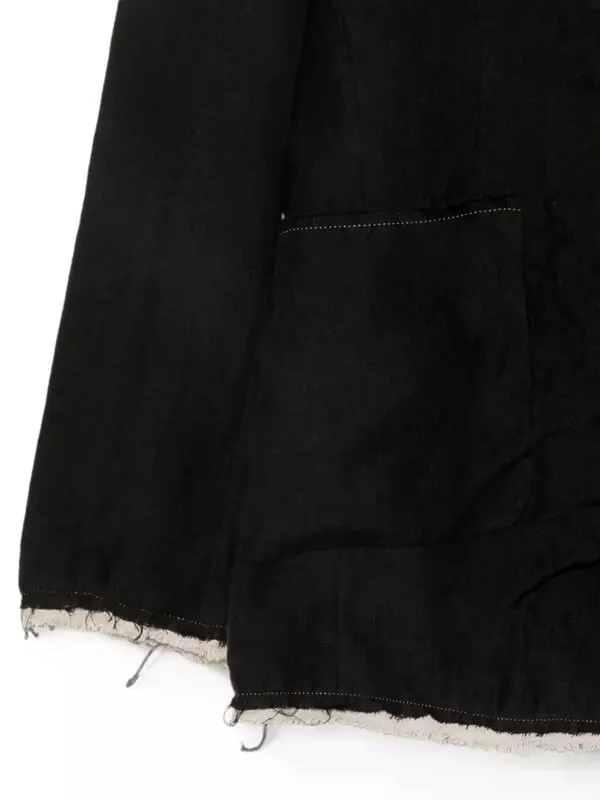 POST ARCHIVE FACTION Raw-edge Notched-lapel Jacket