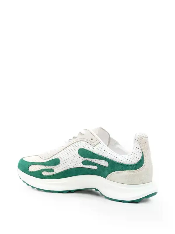 Casablanca Stade Lt Perforated-leather Sneakers