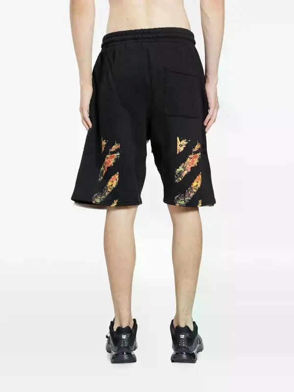 Off-White Arrow Overlap Skate Track Shorts