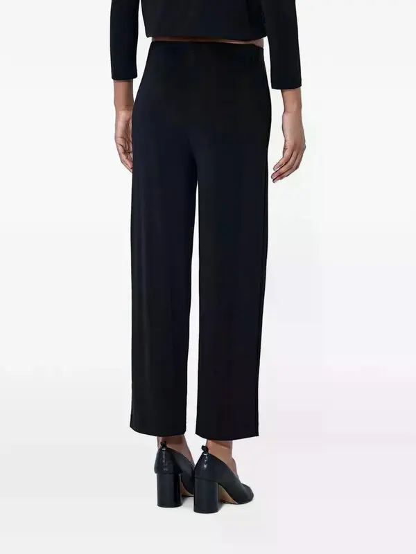 Issey Miyake Elasticated-waist Straight-leg Trousers