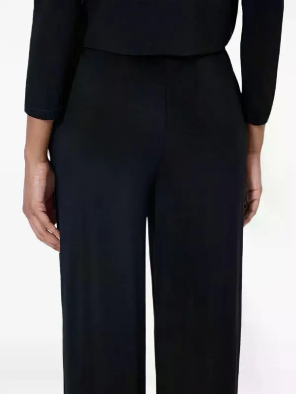 Issey Miyake Elasticated-waist Straight-leg Trousers