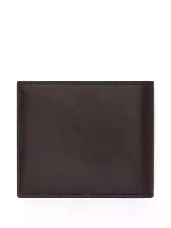 Saint Laurent Paris East/west Wallet In Two-tone Smooth Leather