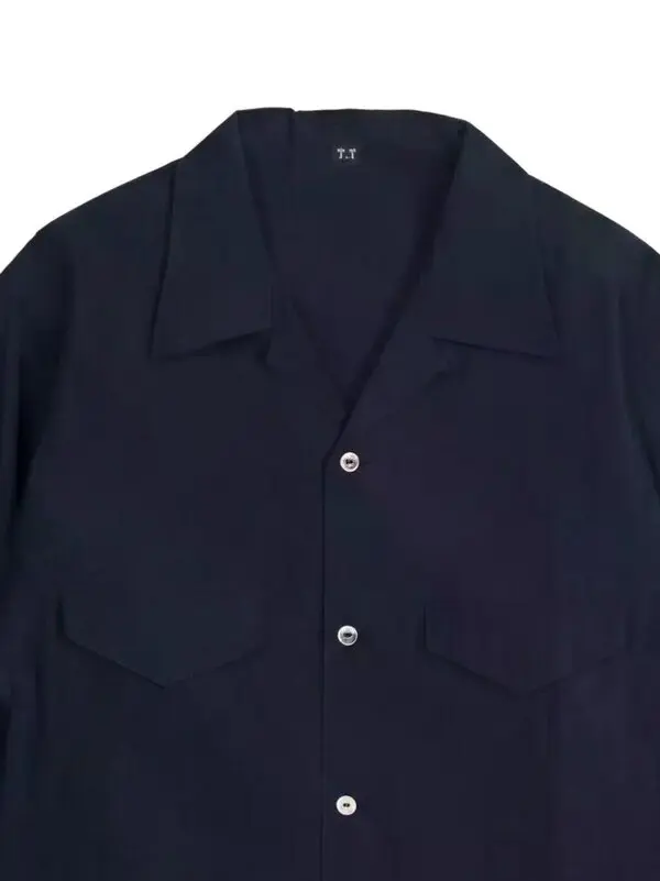 TAIGA TAKAHASHI Lot.101 Open-collar Shirt
