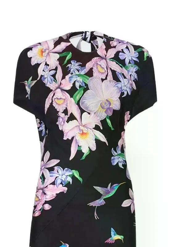 Attico Multicolor Midi Dress