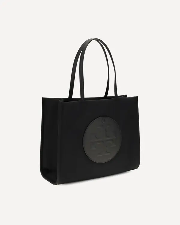 Tory Burch Small Ella Recycled Nylon Tote Bag - Black