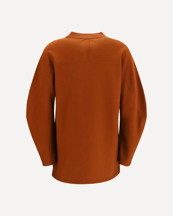 Loro Piana Balloon-leeve Top