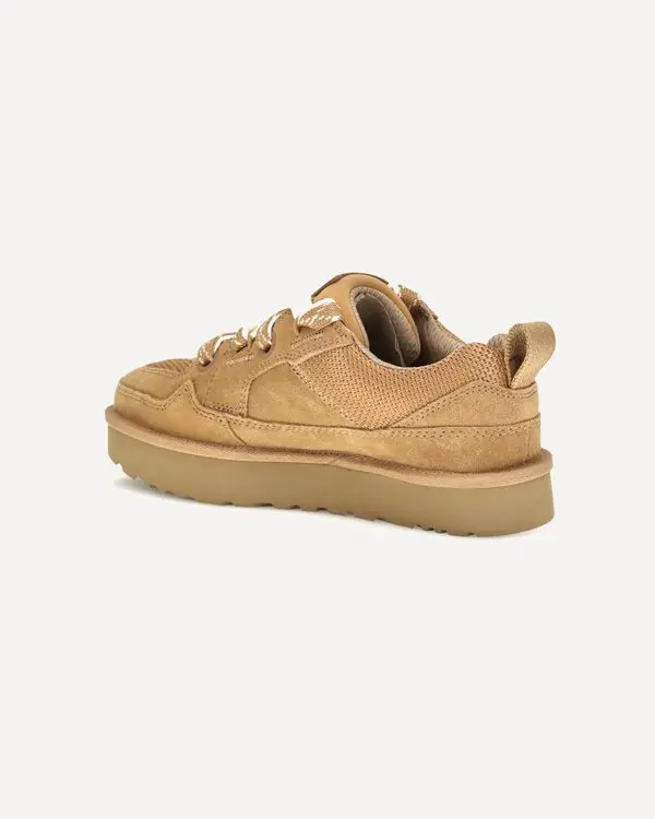 UGG Lo Lowmel Suede And Mesh Sneakers