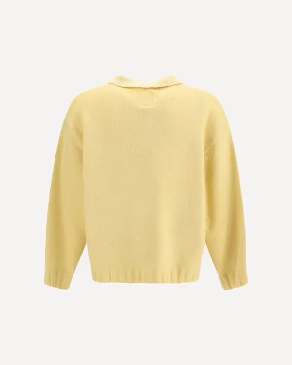 FOUND Long Sleeve Polo Sweater