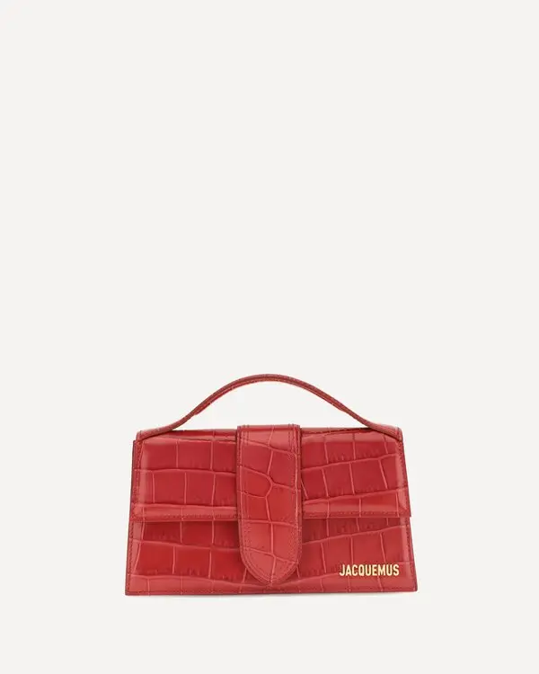 Jacquemus Le Grand Bambino Top Handle Bag - Red