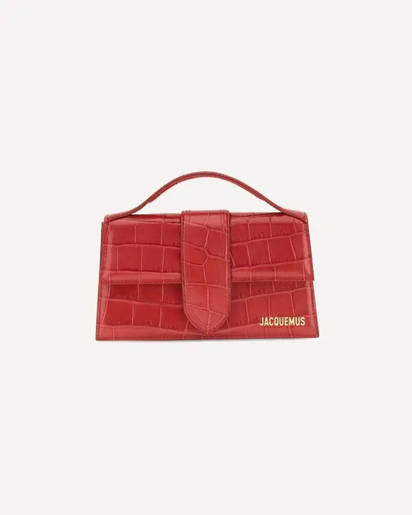 Jacquemus Le Grand Bambino Top Handle Bag - Red