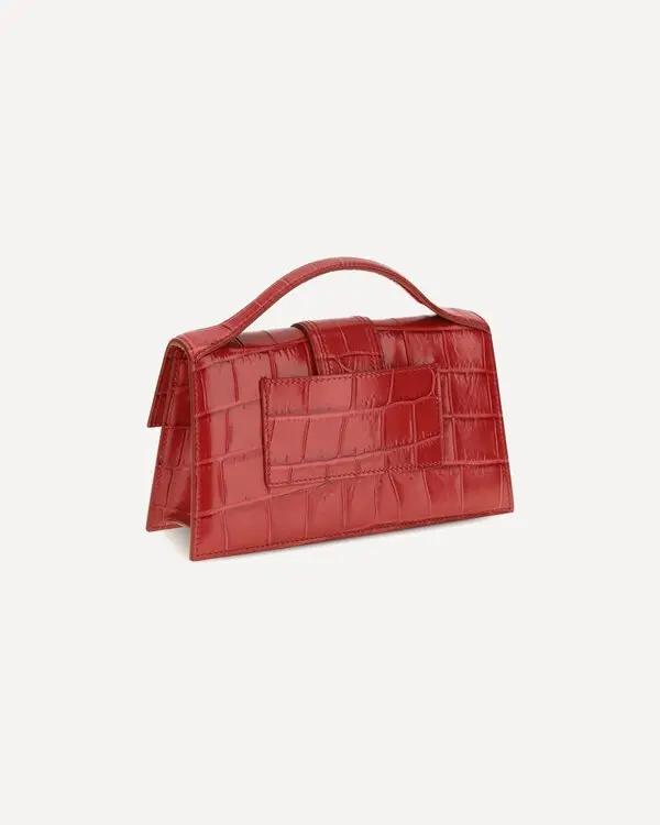 Jacquemus Le Grand Bambino Top Handle Bag - Red