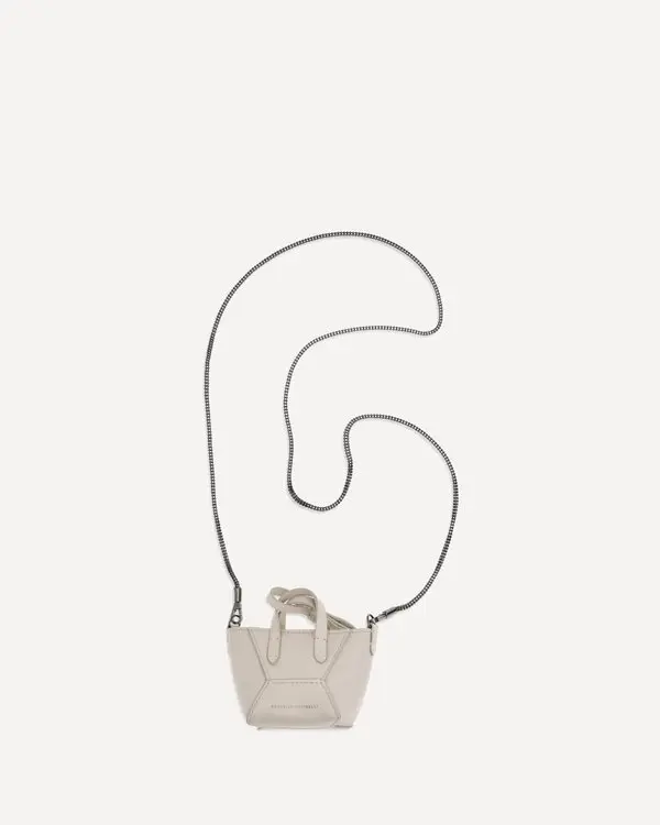Brunello Cucinelli Mini Leather Shoulder Bag