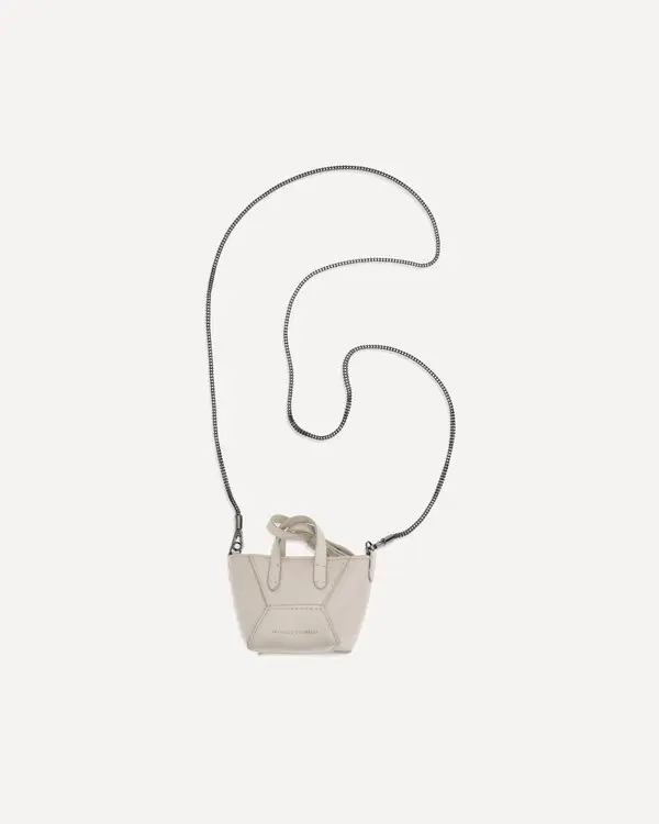 Brunello Cucinelli Mini Leather Shoulder Bag