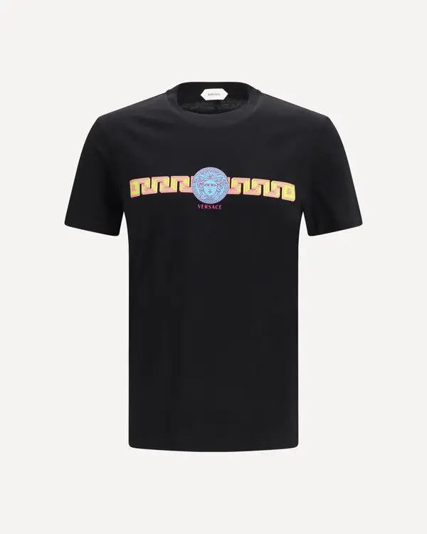 Versace Sim Cotton Jersey T-shirt Mae