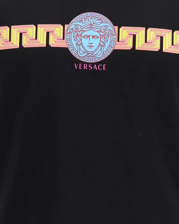 Versace Sim Cotton Jersey T-shirt Mae